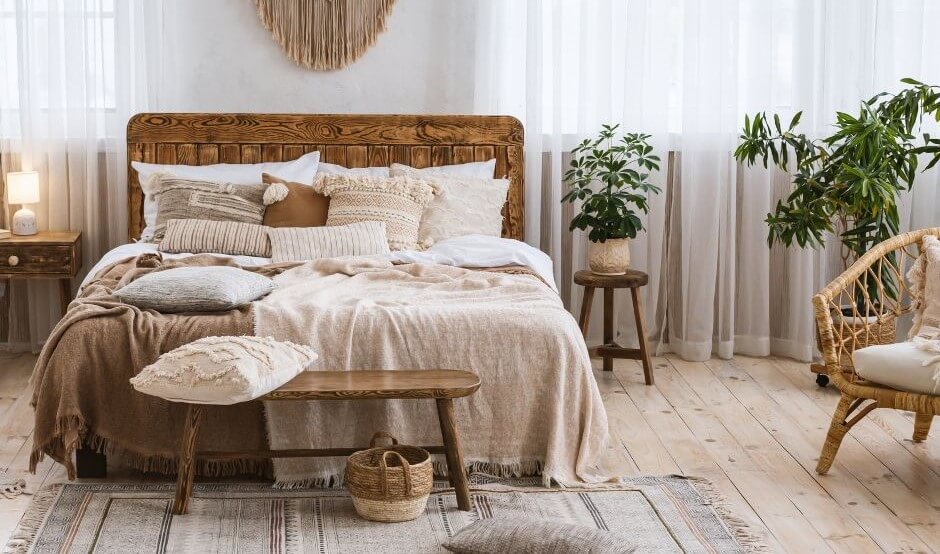 Mały pokój w stylu boho - SKIBA - nie tylko kulturze